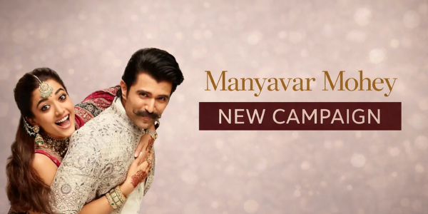 Manyavar Mohey New Campaign with Rashmika & Vijay